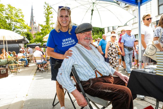 Ivo ‘Nonkel Jef’ Pauwels (85) bleef tot het einde werken op de markt ...