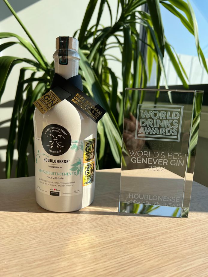 Houblonesse Hopscheutenjenever is de beste jenever ter wereld ...