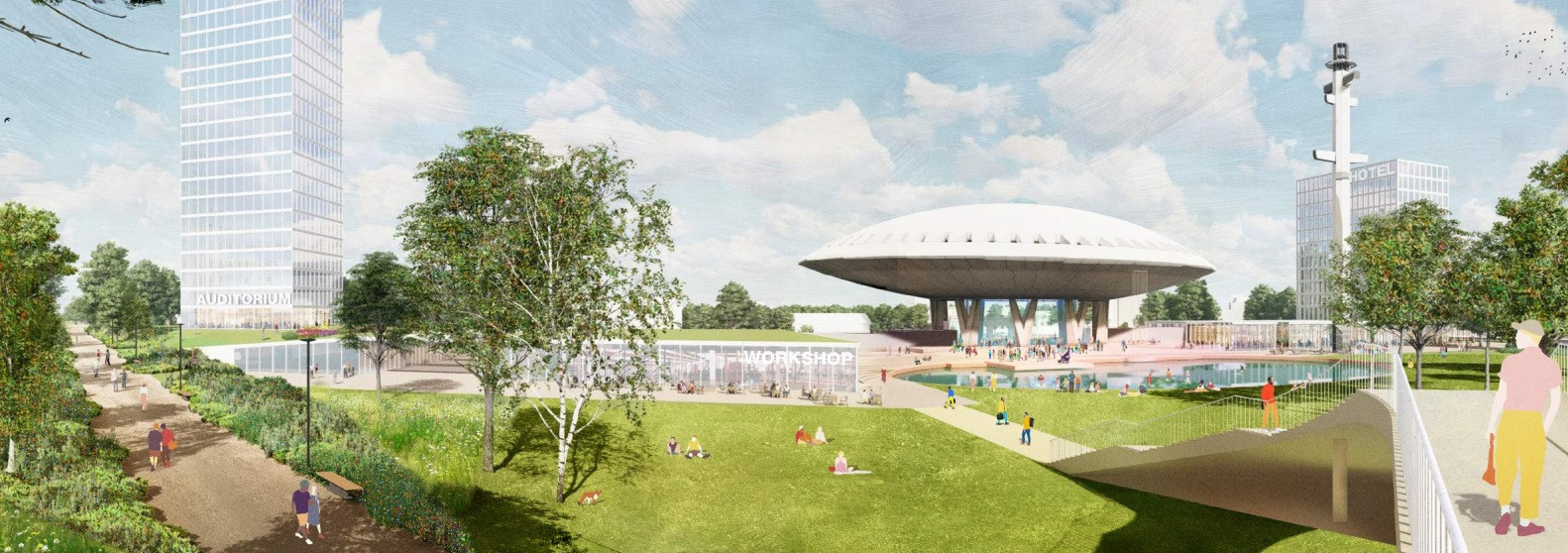 Optimisme over plannen voor omgeving Evoluon: ‘Bij zo’n icoon moet je ...