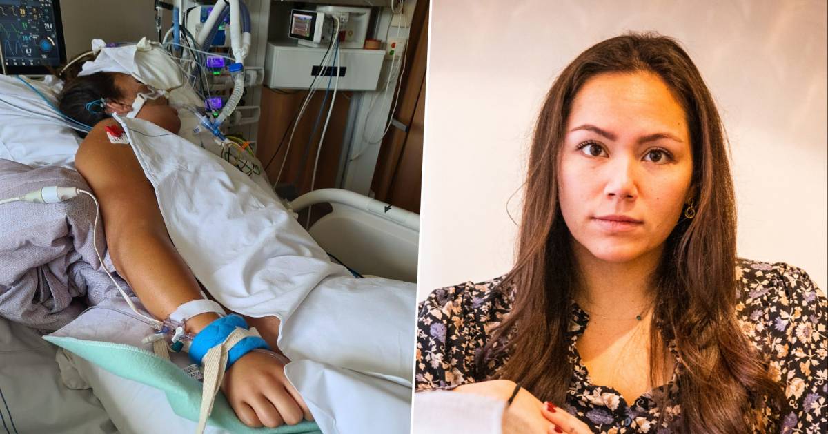 Jaël (25) dacht dat ze ‘onschuldige’ keelpijn had, maar het was een ...