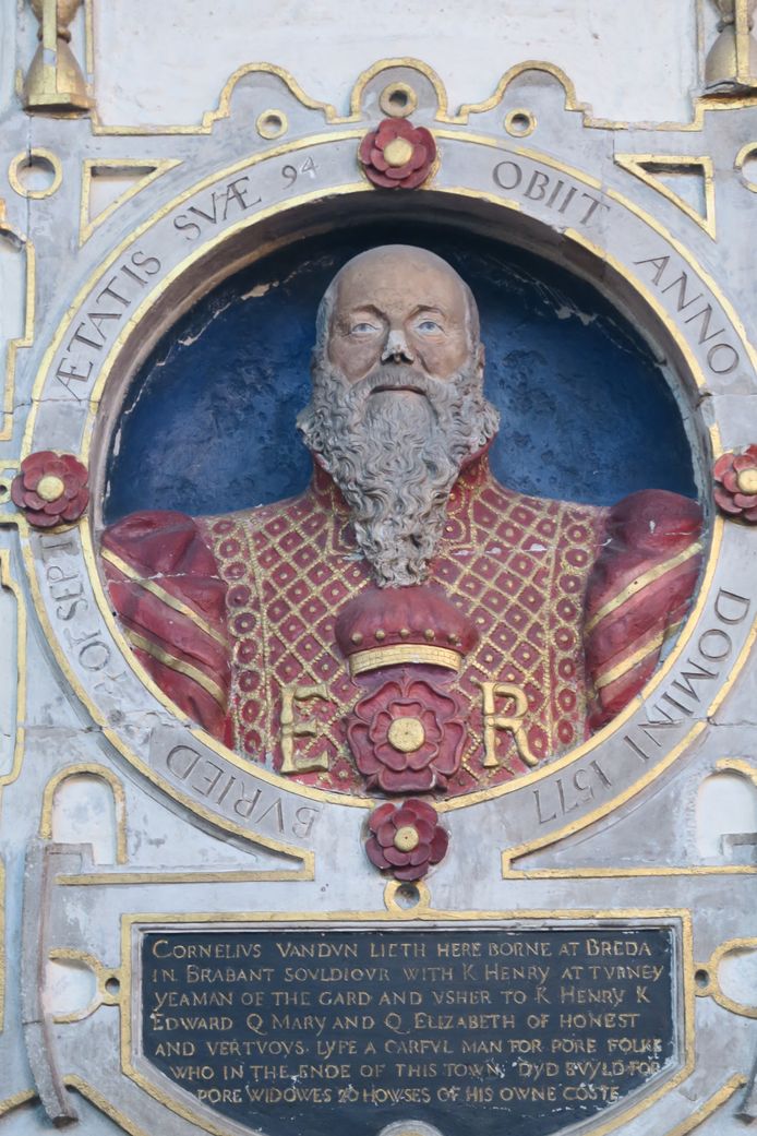 In Breda kent niemand Cornelius van Dun, maar in Engeland is hij een ...