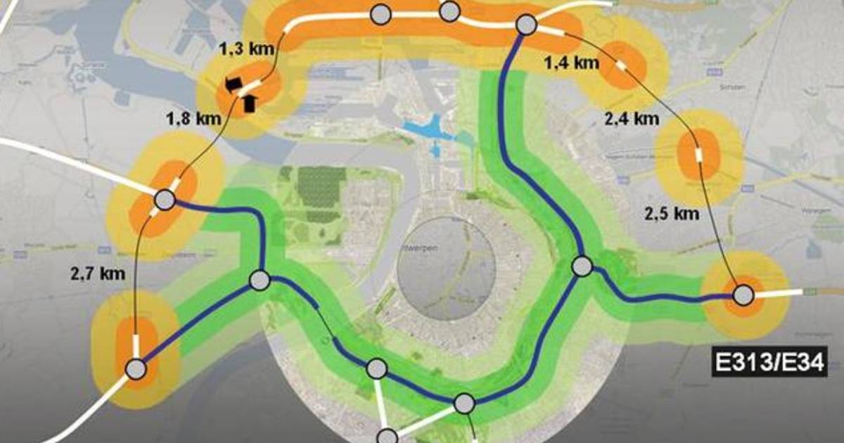 Studie: "Meccano superieur aan BAM-tracé Oosterweel" | Binnenland | hln.be