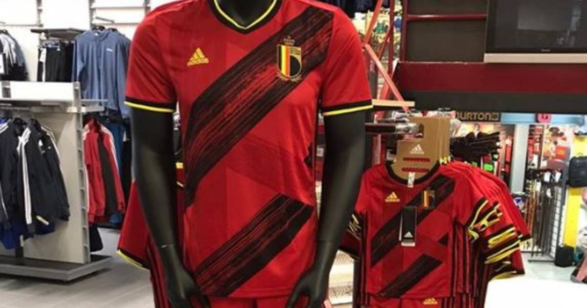 Le maillot des Diables pour l’Euro 2020 déjà en vente | Diables rouges ...