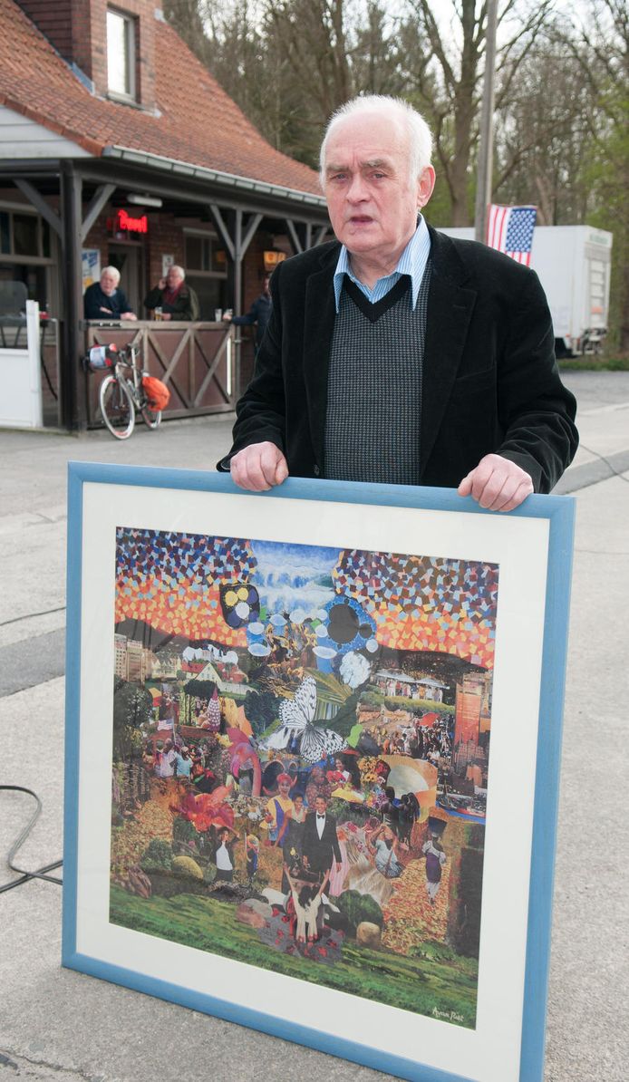 Van Riet maakte collage voor Obama | Geraardsbergen | hln.be