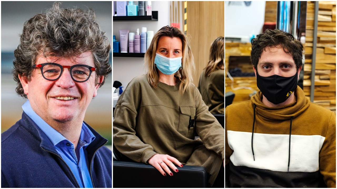 VOOR EN NA: Vaarwel coronacoupe! Lange lokken mogen er eindelijk af, en ...