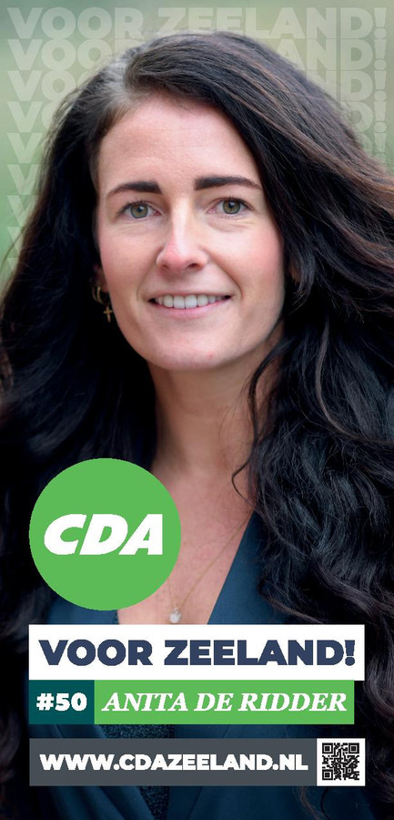 Stemmen werven, actievoeren en korfballen; Anita de Ridder heeft een ...