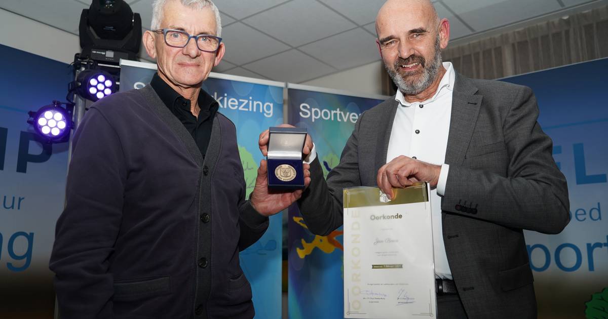 Oldebroeker erepenning voor sportvrijwilliger Jan Boeve | Oldebroek ...