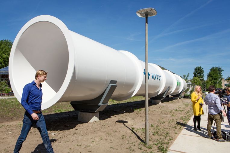 In de toekomst reizen we door vacuüm buizen. Met 1000 km/h. | Trouw