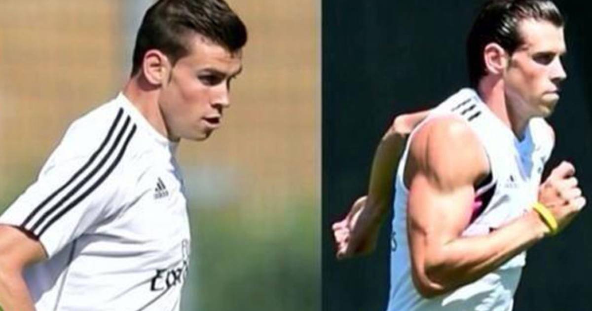 La transformation physique de Gareth Bale | Football étranger | 7sur7.be