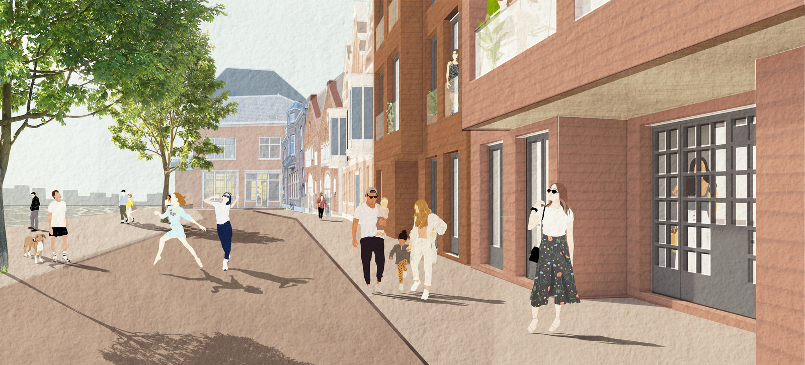 Vier woonpakhuizen op terrein Dolderman: hoe hoger, hoe duurder | Foto ...