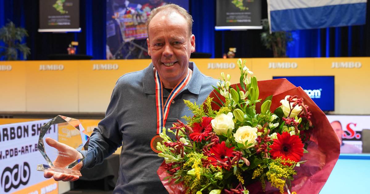 Het houdt maar niet op voor biljartende bouwvakker Ludo Kools: ‘Nu ...