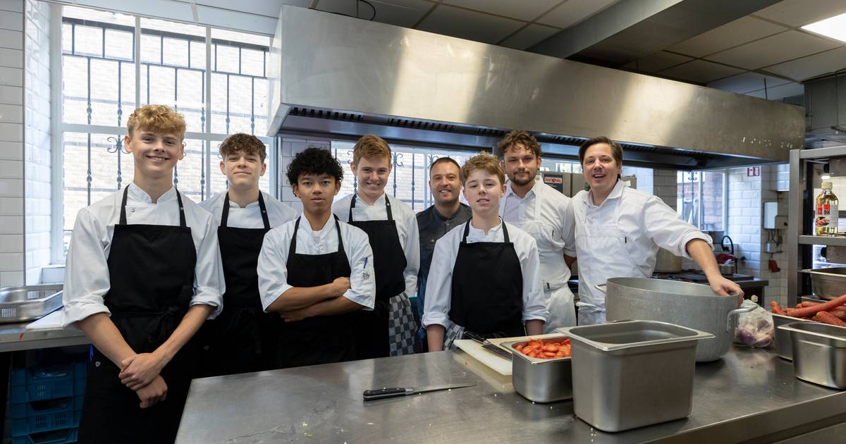 Sterrenchef Niven Kunz leert leerlingen van oude school koken: ‘Contact ...