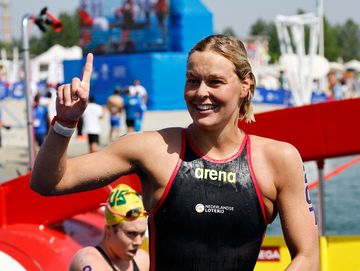 Sharon van Rouwendaal mag zich eindelijk ook wereldkampioene noemen ...