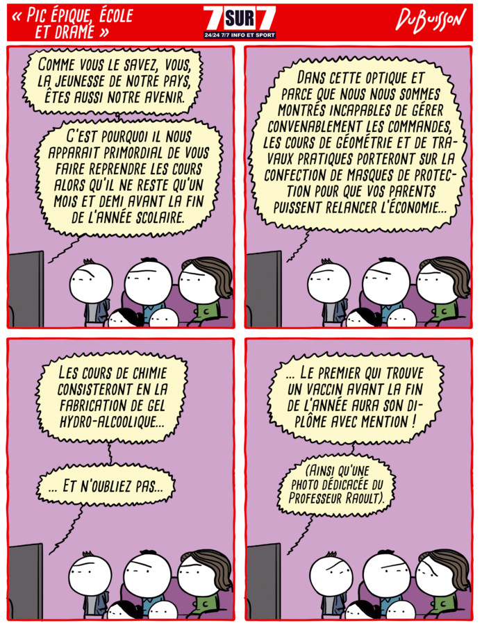 Marc Dubuisson croque l’actu | Foto | 7sur7.be