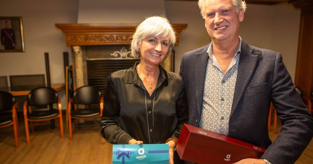 Diederik (60) en Vera (59) gehuldigd als 15.000ste inwoners van Opwijk ...