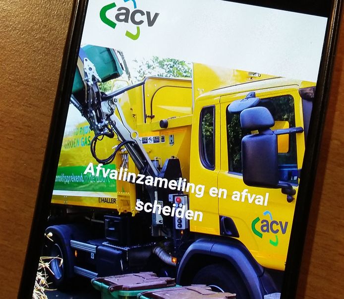 Nieuwe app om te zien wanneer ACV welk afval ophaalt | Ede ...