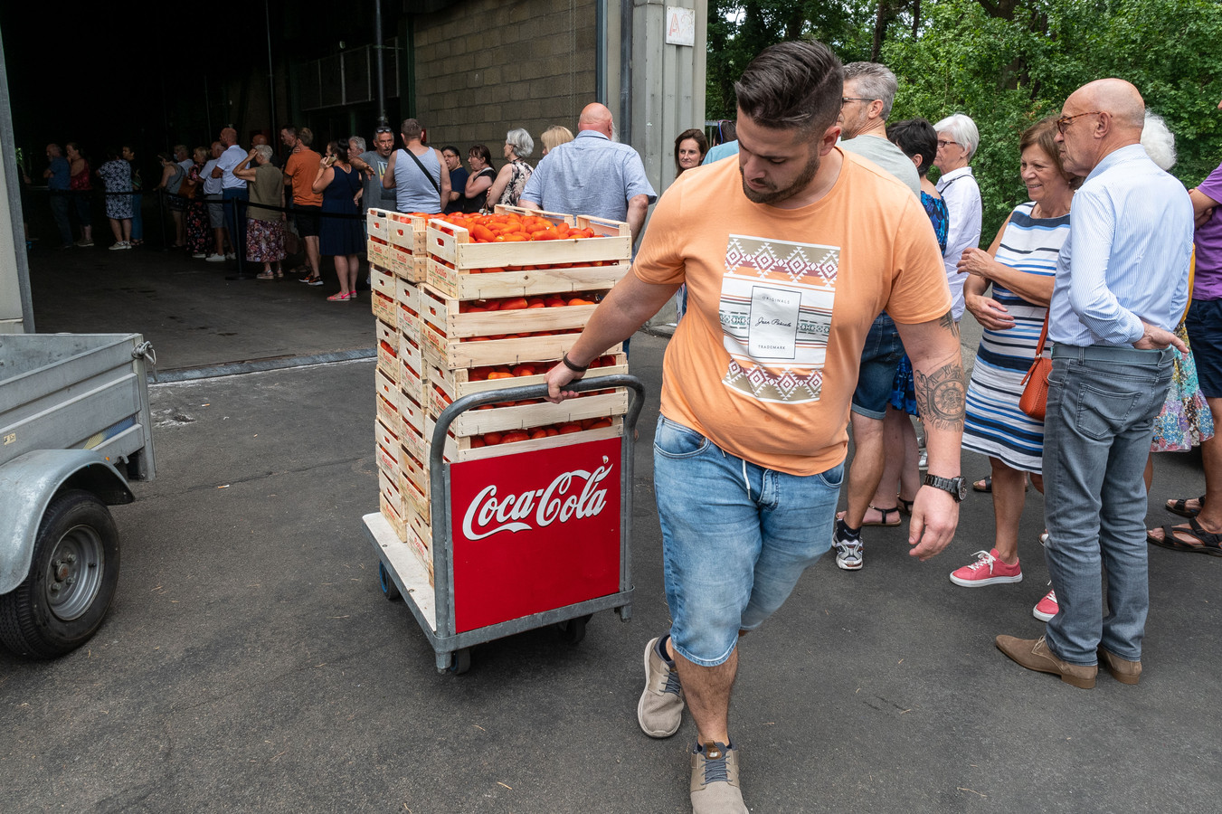 Waarom Vlamingen en Italianen in de rij staan voor Manuela's tomaten ...
