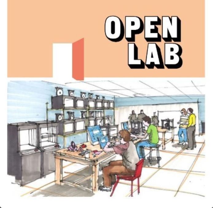 Leer 3D-printen, lasercutting en textielontwerpen in OpenLAB, met Maaklab in vernieuwde ...