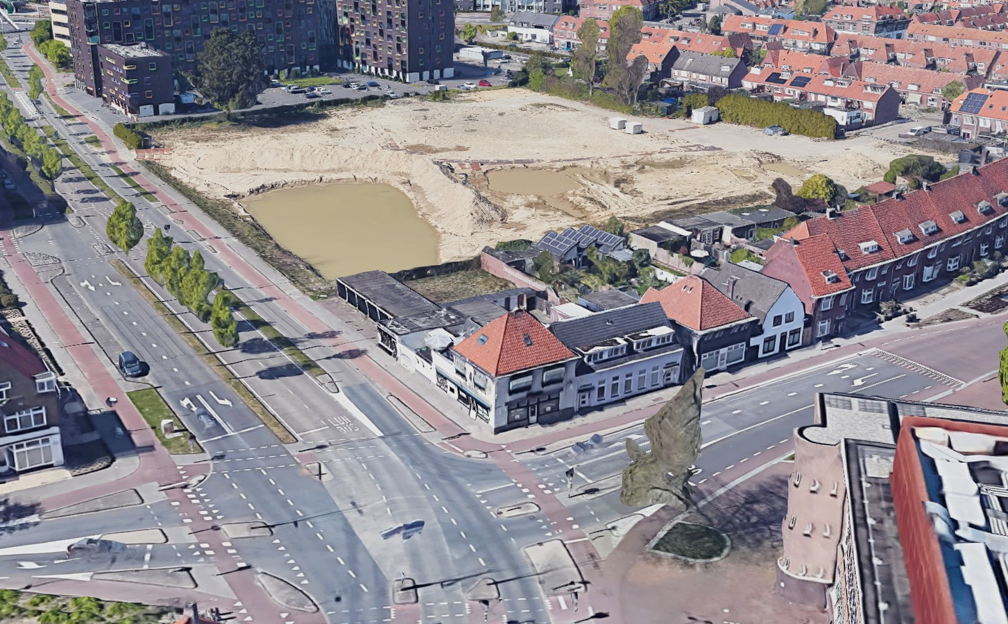 Woontoren van 45 meter blijft in bouwplan voor Drukkerijkwartier ...