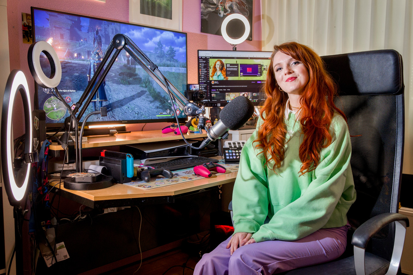 Sarah verdient haar brood met gamen: ‘Maar heb er geen fijn gevoel bij ...