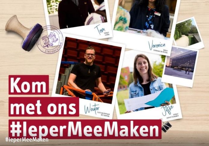 Stad Ieper lanceert opmerkelijke campagne #IeperMeeMaken: “Ik kan ...
