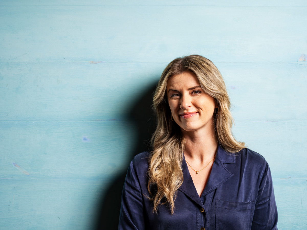 Deze boerendochter uit de polder is nu het gezicht van Studio Sport ...