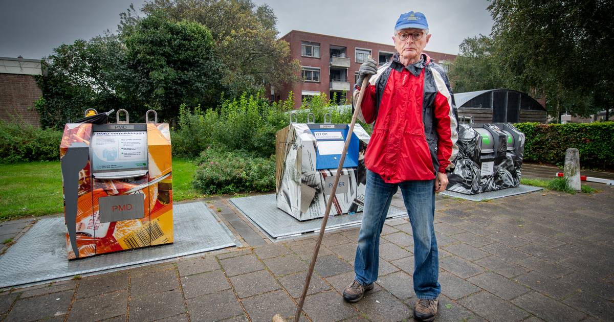 Dick (75) ruimt dag in, dag uit de rommel op voor een ander: ‘Geeft mij ...