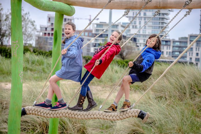 Bekend speelplein van Duin en Zee kreeg volledige make-over | Oostende ...
