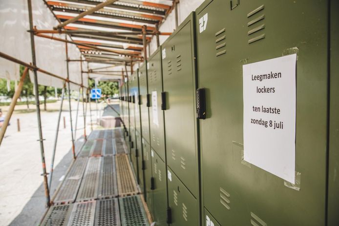 Lockers voor daklozen moeten dicht | Gent | hln.be