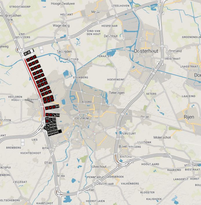 A16 weer open tussen Breda en Rotterdam na ongeluk | Breda | bndestem.nl