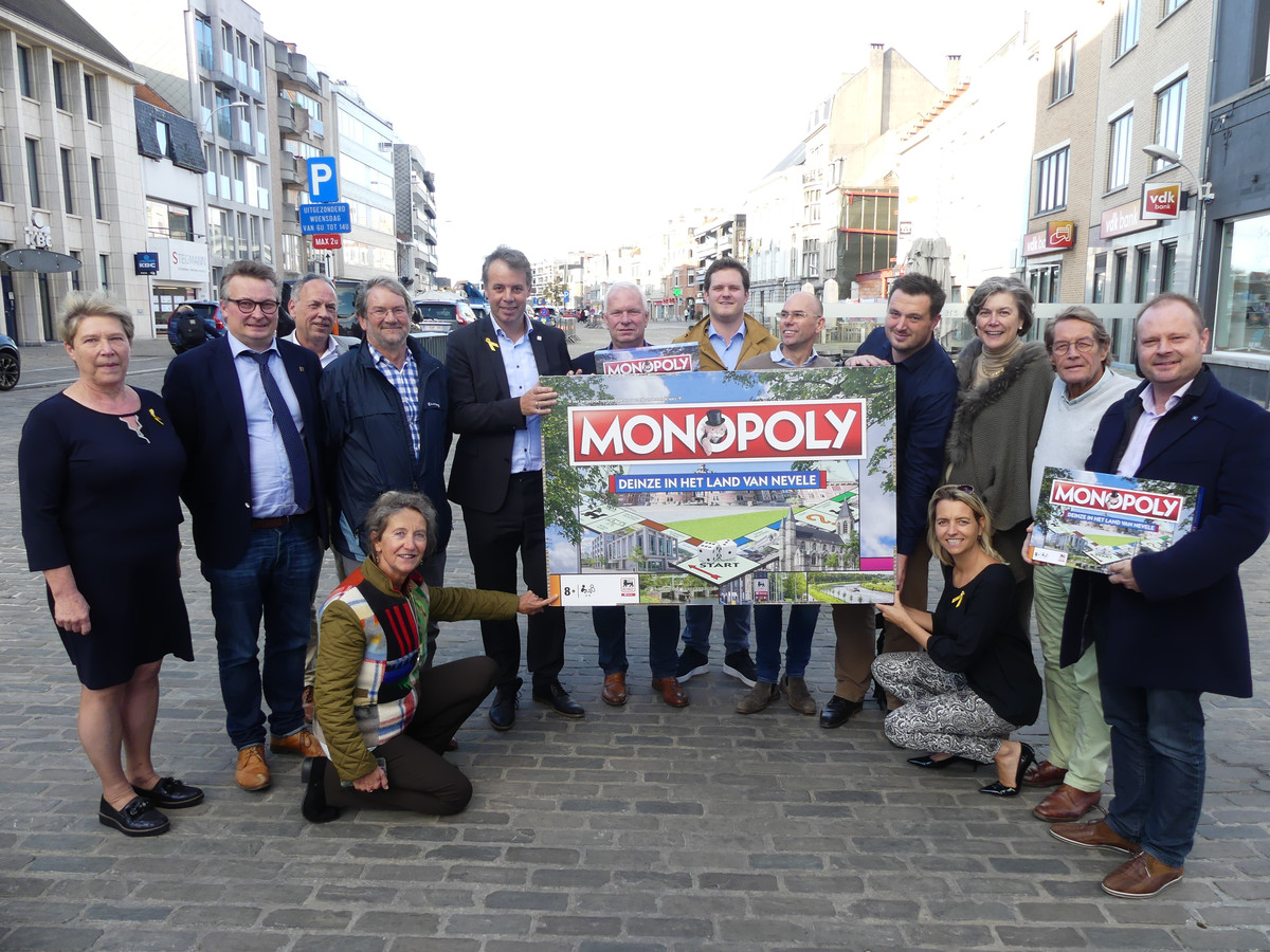 Deinze heeft zijn eigen Monopoly-spel: “Straten kopen in zeventien ...