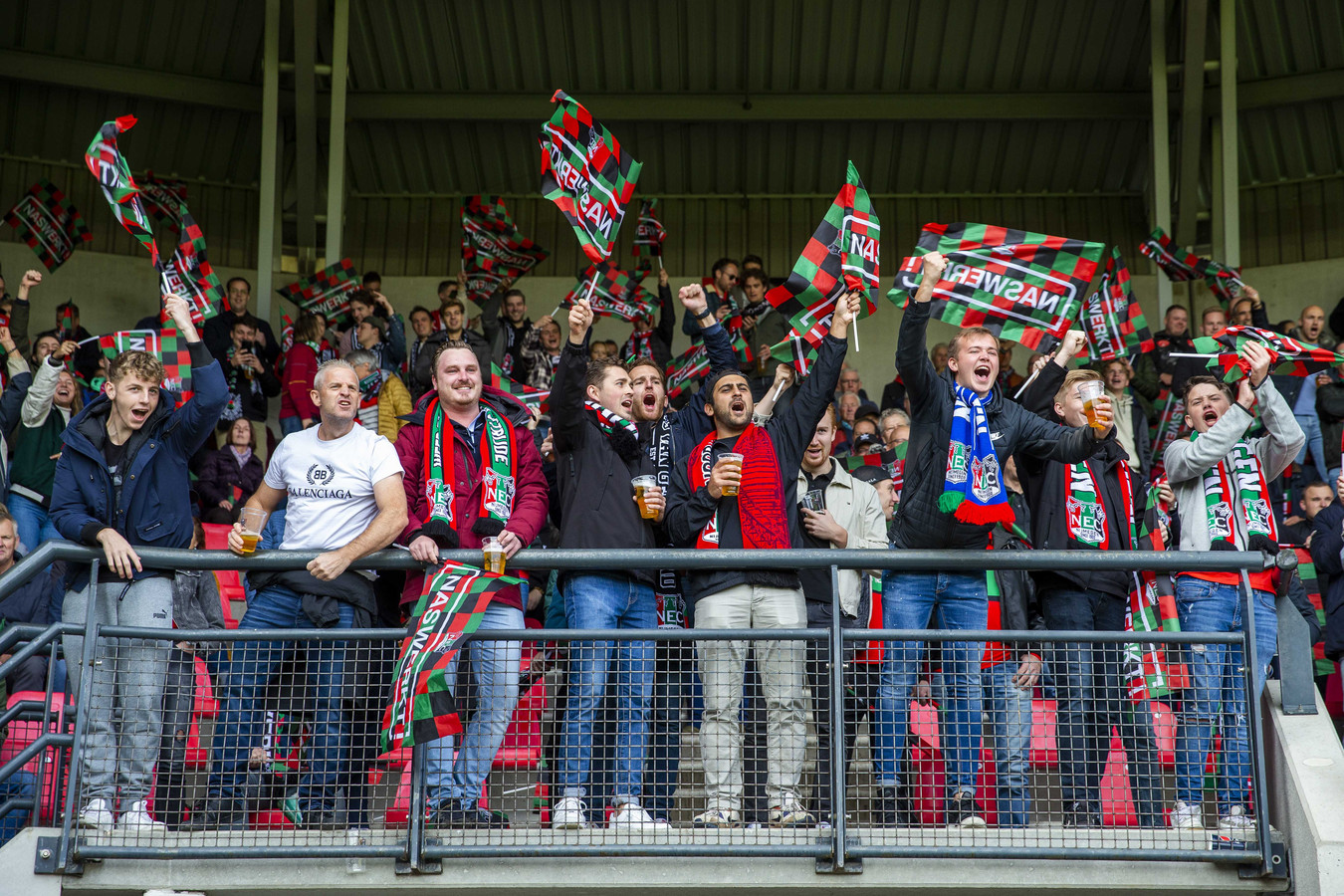 Supportersvereniging hoopt dat NEC alsnog thuiswedstrijden in ander ...