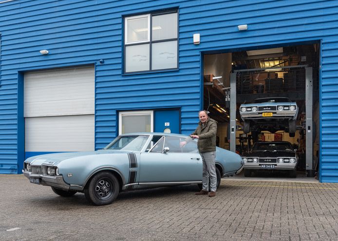 Frank heeft drie Oldsmobile Cutlass uit 1968: ‘Het is een beetje een ...