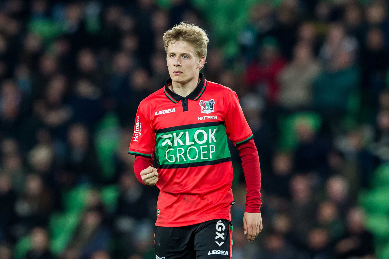 Mattsson laat na vormdip weer eens van zich horen bij NEC: ‘Ik ben ...