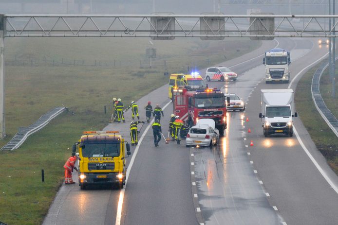 Ongeluk op A16 bij Breda, weg weer vrij | Breda | bndestem.nl