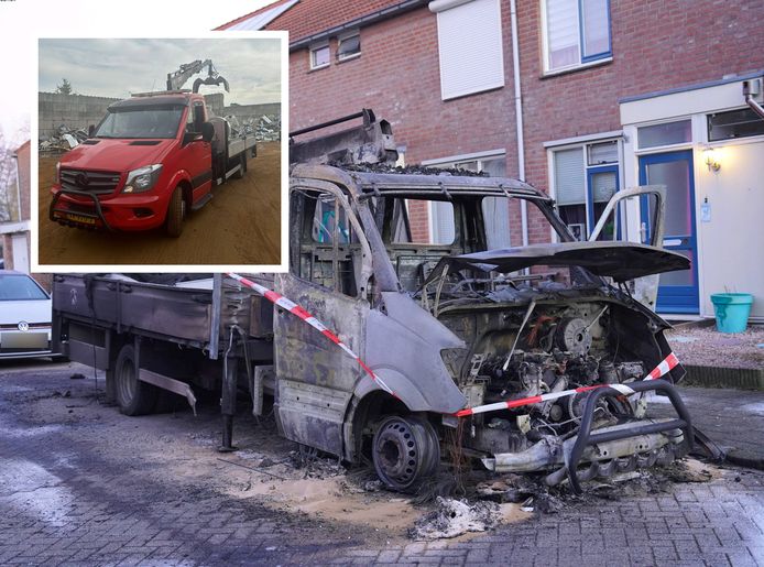 Eigenaar treurt om zijn ‘dikke’ Mercedes Sprinter na brand: ‘Er was ...