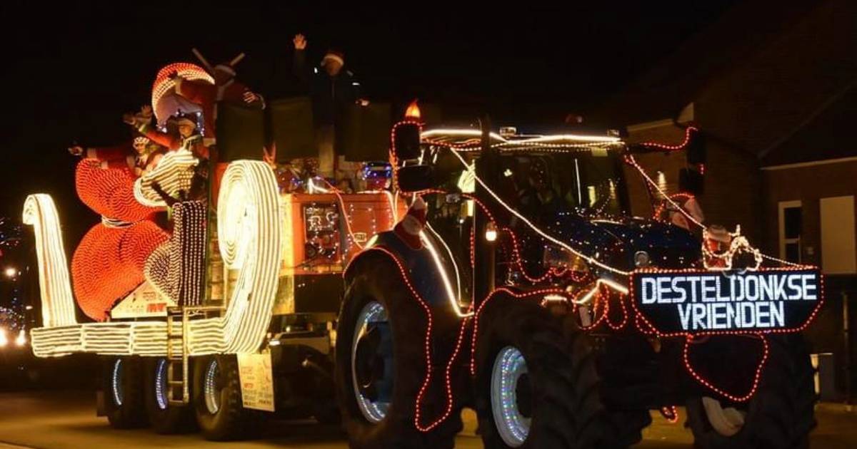 IN BEELD. Verlichte tractoren trekken door Gents kanaaldorp Desteldonk ...