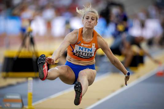 Anouk Vetter zorgt met brons op zevenkamp voor eerste Nederlandse plak ...