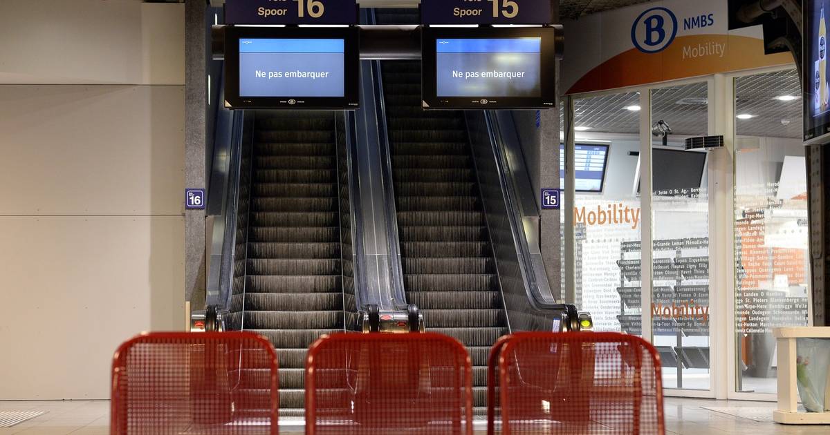 Spoorbonden beginnen aan 48 urenstaking | Binnenland | hln.be