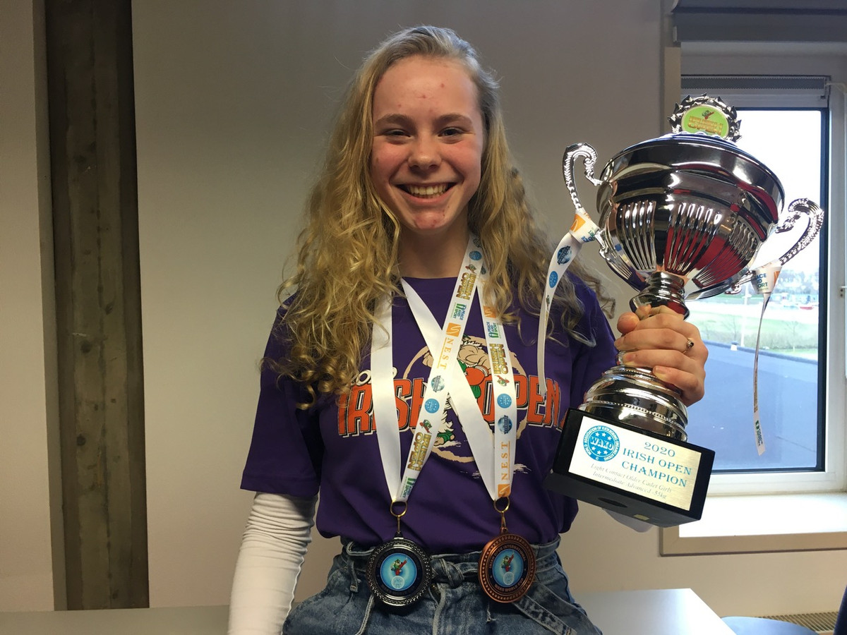 Merel de Rijke (15) wil graag schitteren in de ring | Foto | pzc.nl