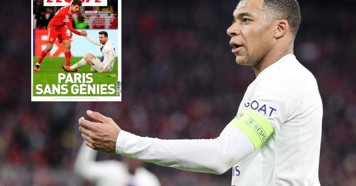 Internationale pers is streng en roept PSG op om van nul te herbeginnen ...