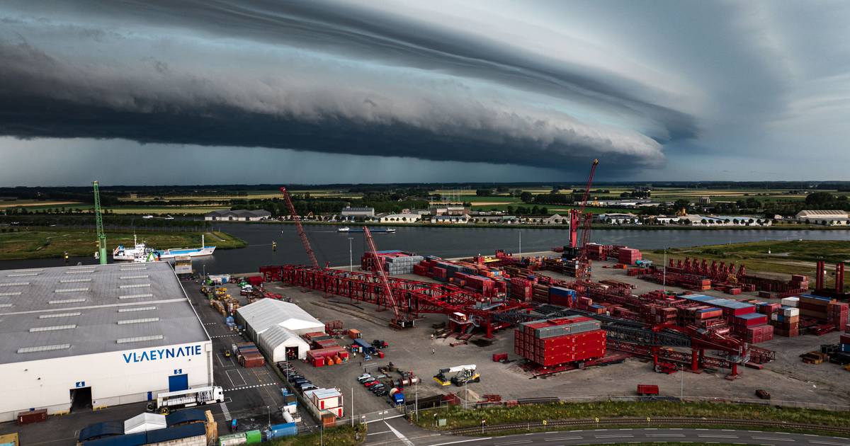 Mammoet breekt zijn eigen record in Westdorpe: gigakraan bijna klaar ...