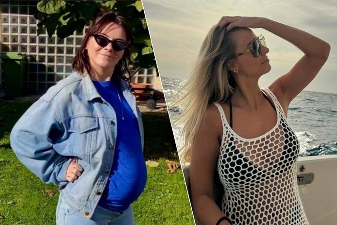 BV 24/7. Kato Callebaut toont haar groeiende babybuik en Celine Van Ouytsel ruilt België in voor ...