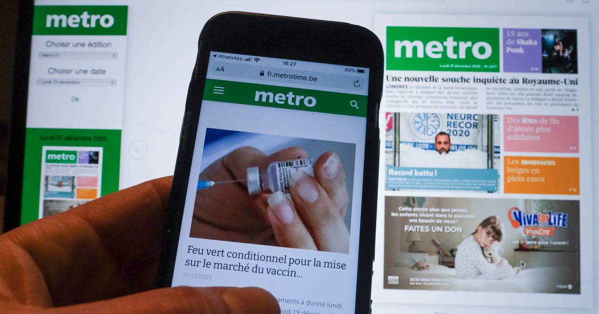 Gratis krant Metro stopt ermee | Binnenland | hln.be