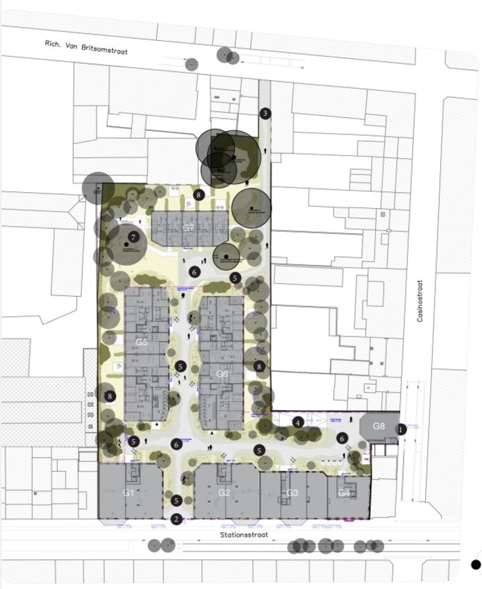 Nieuw bouwproject Stationsstraat onder de loep: 1.300 vierkante meter ...