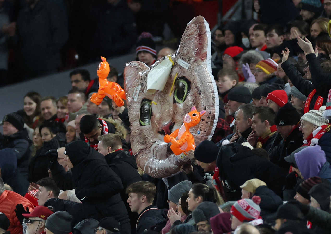 Liverpool-fans maken katschoppende Kurt Zouma het leven zuur: ‘Cats ...