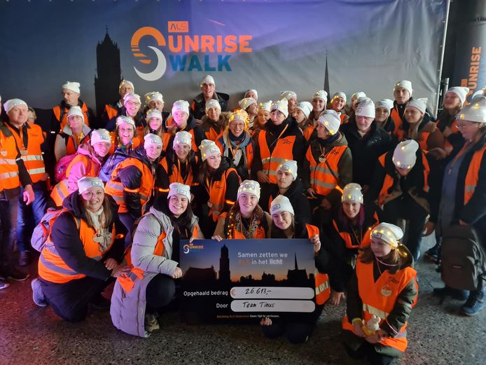 Team Tinus loopt ruim 26.000 euro bij elkaar voor spierziekte ALS ...
