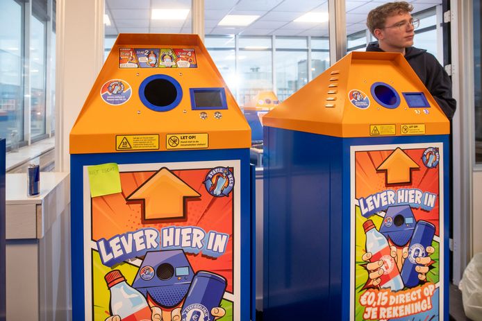 Bij deze uitvinding kun je binnenkort in heel het land je lege blikje of flesje inleveren en het ...