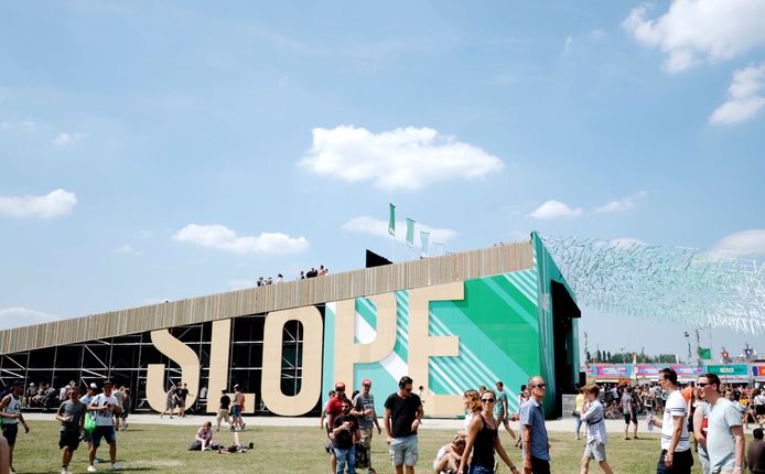 The Slope: het dorpspleintje van Rock Werchter | Rock Werchter | hln.be
