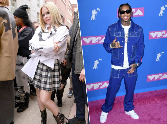Avril Lavigne is opnieuw single: relatie met rapper Tyga na enkele ...